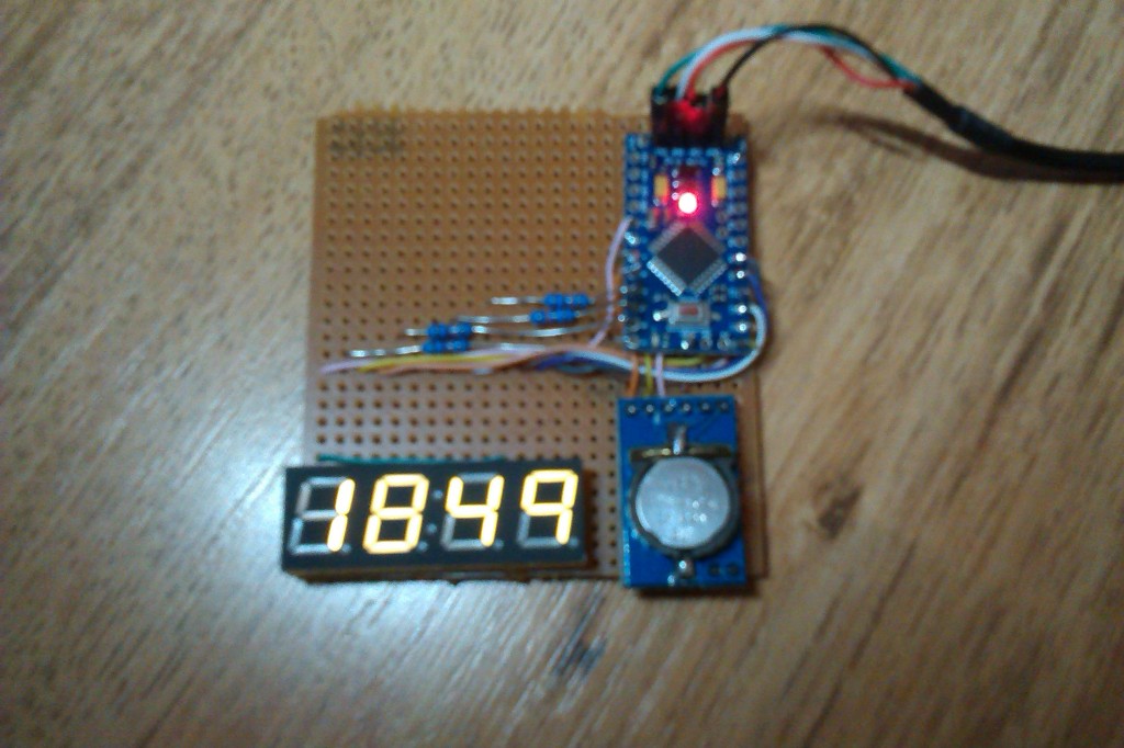 Arduino Real Time Clock – Tim Stableford